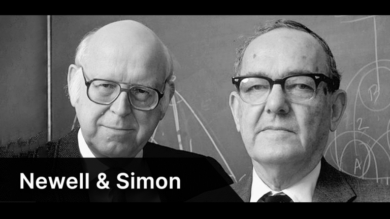 The General Problem Solver: Simon and Newell’s Ambitious Project (1957 ...